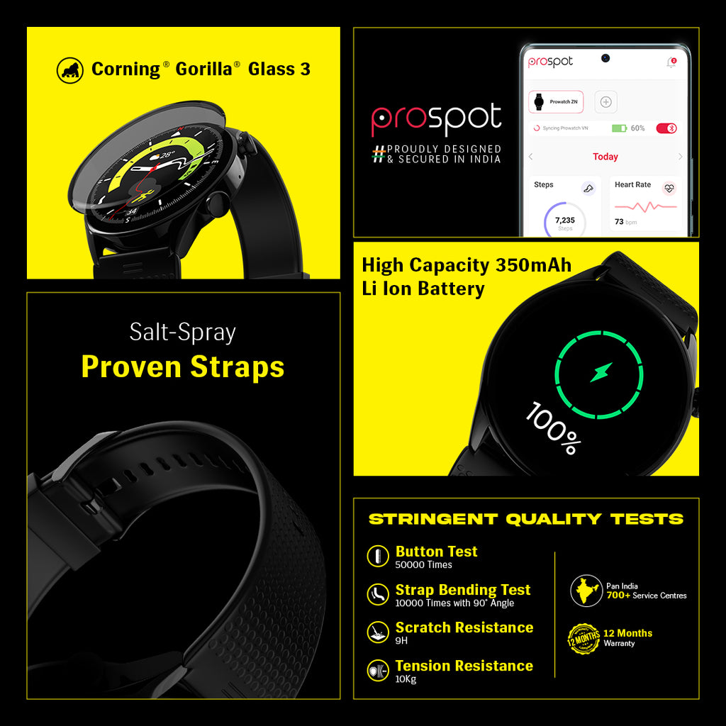 Prowatch: Corning Gorilla Glass | Smartwatch Under 3k – Lava ...