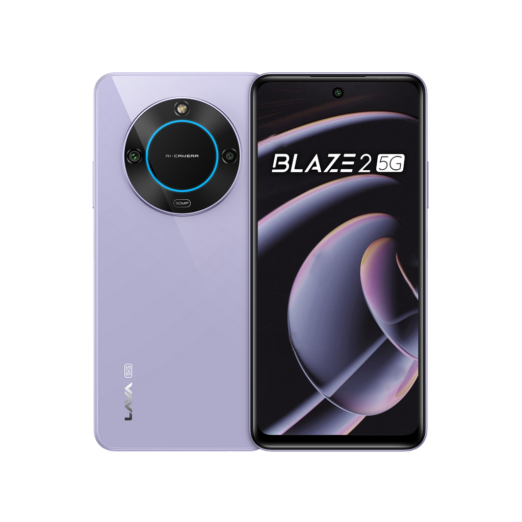 Blaze 2 5G (64GB Storage, 4GB RAM) |Starting ₹9999 – Lava International Limited